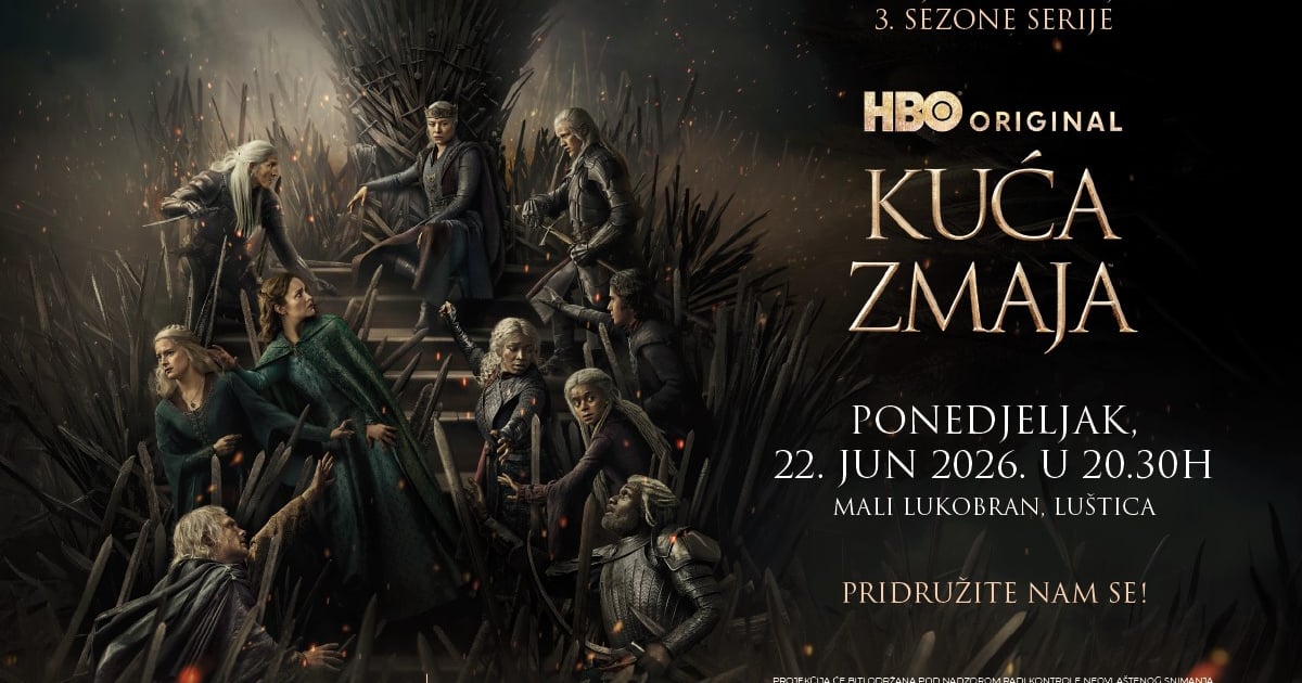 "Kuća zmaja" pod zvijezdama: MTEL i HBO Max organizuju